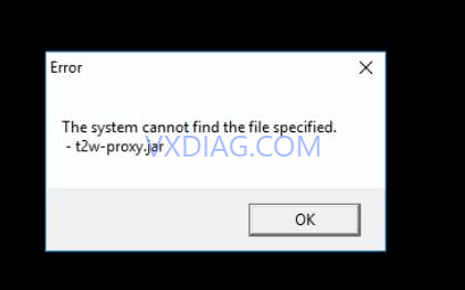 VXDIAG Tech2win ‘Cannot Find File Specified’ Solution – VXDIAG Official Website