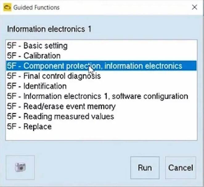 How to Remove VAG Component Protection Using VXDIAG Device and ODIS ...