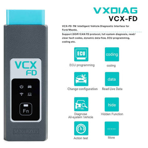 VXDIAG VCX FD for Ford and Mazda - OBD2 Diagnostic Tool – VXDIAG ...