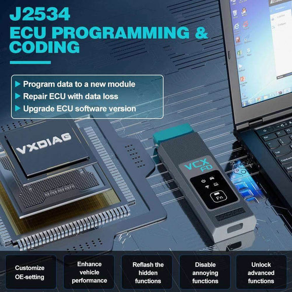 VXDIAG VCX FD for Ford and Mazda - OBD2 Diagnostic Tool – VXDIAG ...