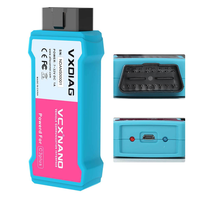 VXDIAG VCX NANO for Nissan and Infiniti - OBD2 Diagnostic Tool – VXDIAG ...