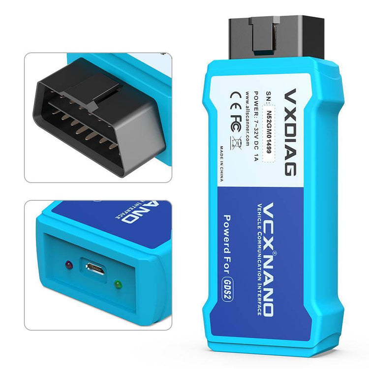 VXDIAG VCX NANO for GM / OPEL Diagnostic Tool Programming ECU – VXDIAG ...